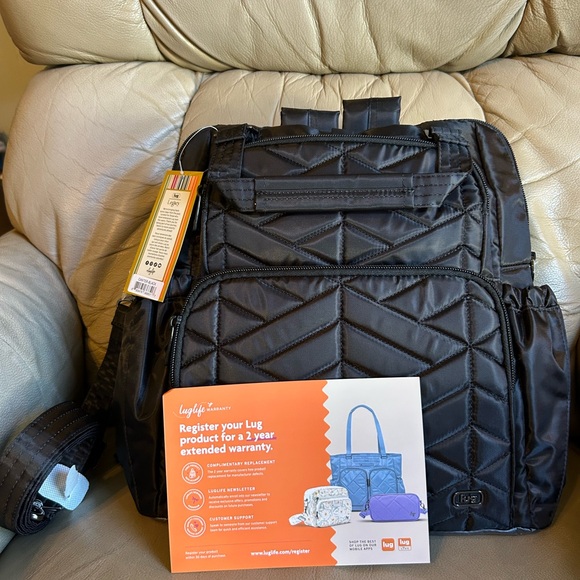 lug | Bags | Lug Legacy Collection Canter Convertible Tote Bag Backpack ...